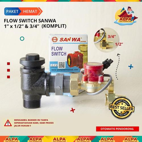 Jual Paket Hemat - Flow Switch SANWA - Instalasi Otomatis Untuk Pompa ...