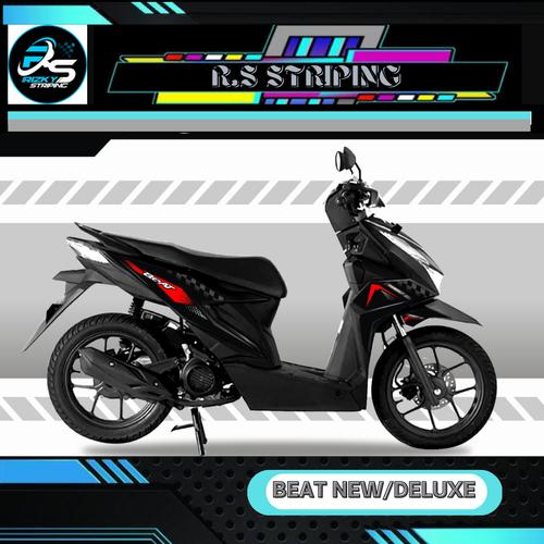 Jual STIKER STRIPING/HONDA BEAT NEW DELUXE/STREET 2020/VARIASI BEAT ...