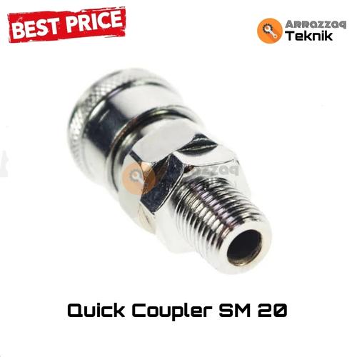 Jual Quick Coupler SM 20 / Connector Compressor / Sambungan Selang ...