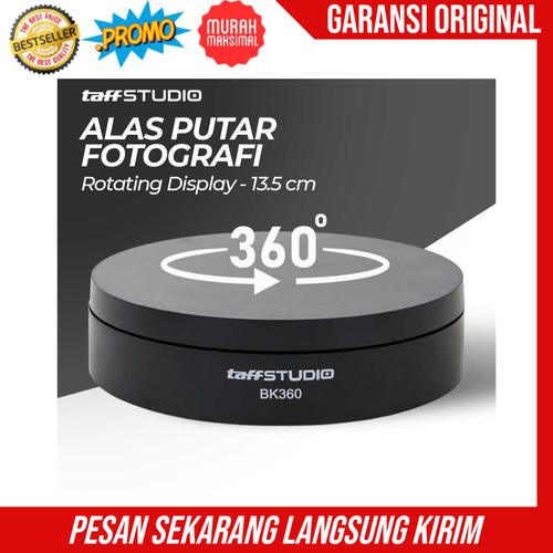 Jual Alas Putar Produk Fotografi Rotating Stand Display Muter Putar 360 - Putih, Mirror ...