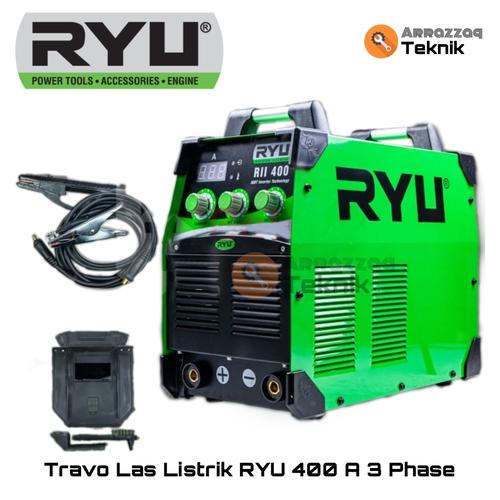Jual Mesin Travo Las Listrik RYU 400 A 3 Phase - Trafo Las 400A MMA ...