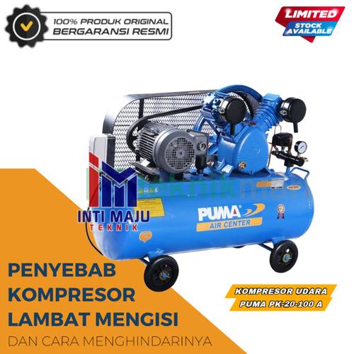 Jual Kompresor Angin Automatic Dengan Motor Hitachi Puma 2 HP PK-20-100 A - Jakarta Barat - IM ...