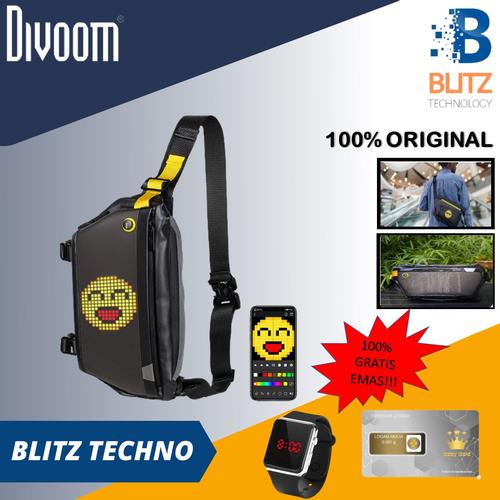 Jual Divoom Pixoo Slingbag With pixel Art Led Display - Jakarta Selatan ...