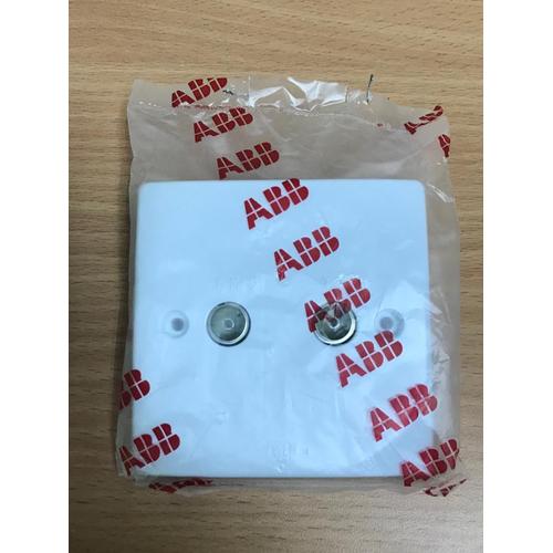 Jual Switch Saklar Outlet Isolated TV/FM Co-Axial TV ABB Classiq CTV242 - Kota Batam - Elektrik ...