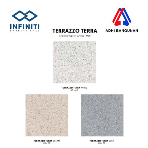 Jual INFINITI Granit Tile - TERRAZZO TERRA Series - Cream, KW A - Kota ...