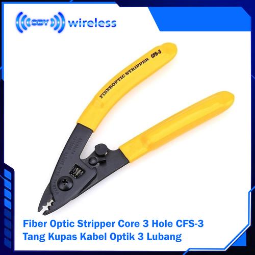 Jual Fiber Optic Stripper Core 3 Hole CFS-3 Tang Kupas Kabel Optik 3 ...