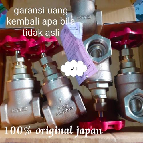 Jual gate valve kitz 1 inch kuningan class 150 300 wog fig E - Kab. Tangerang - jaya-teknik1 ...