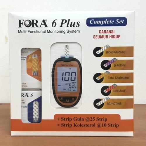Jual Fora 6 Plus Alat Cek Gula Darah Asam Urat Colestrol - Jakarta ...