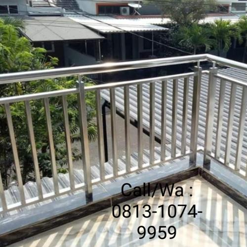 Jual Railing Balkon Stainless Minimalis - Jakarta Barat ...
