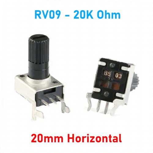 Jual RV09 0932 Potensiometer Analog Potentiometer 10K 20K 50K 100K ...