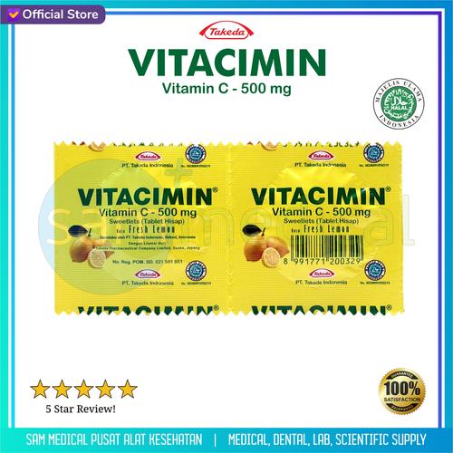 Jual Vitacimin Lemon Vitamin C 500mg @strip - Kota Bandung - SAM ...