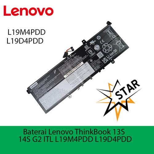 Jual Baterai Lenovo ThinkBook 13S 14S G2 ITL L19M4PDD L19D4PDD ...