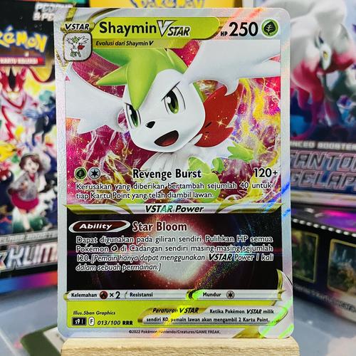 Jual Shaymin V Star vstar - Kartu pokemon indonesia tcg card - Kota ...