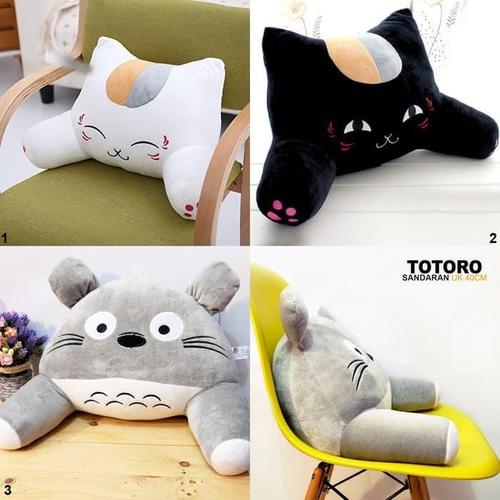 Jual Bantal Sandaran punggung kursi kantor mobil couple boneka cat ...
