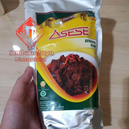 Jual Rendang Paru Asese Padang / Rendang Paru Basah Asese Asli Padang 250gr - Jakarta Selatan ...
