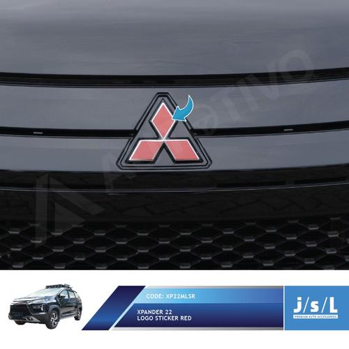 Jual Stiker SET Logo Mitsubishi Xpander 2022 Merah Sticker Tahan Air ...