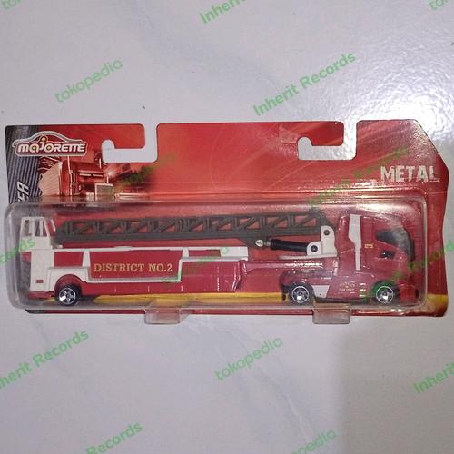 Jual Majorette SAS Truck Transporter District No.2 Ladder Fire Rescue 1 ...