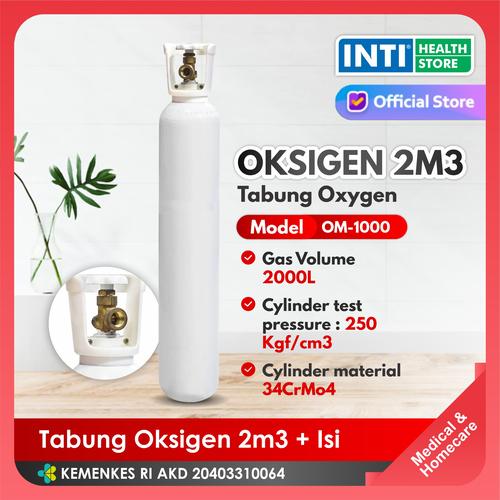 Promo Tabung Oksigen 2m3 + Isi (Tabung Saja) [KHUSUS GOJEK] Cicil 0% 3x ...