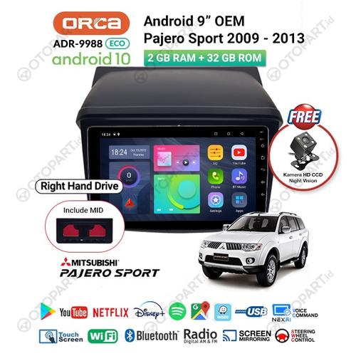 Promo Head Unit ORCA Pajero Sport 2009-2013 Android Auto Carplay 9"Inch ...