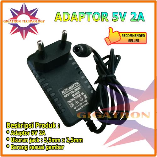Promo Adaptor 5v 2a Adapter Power Supply 5v 2a Adaptor DC 5V 2a - Kota ...