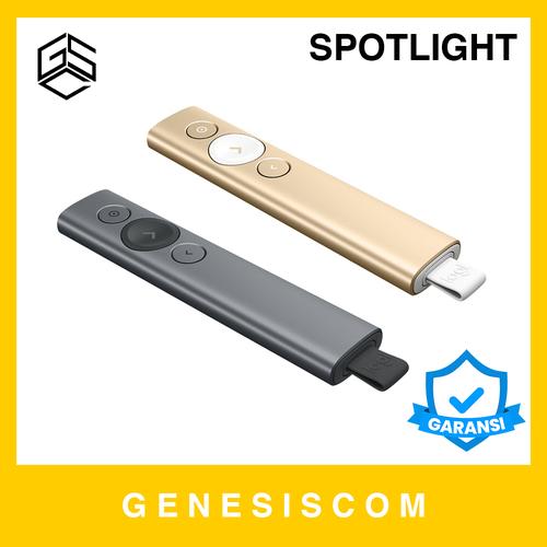 Jual Presenter LOGITECH SPOTLIGHT Digital Laser Pointer Wireless ...