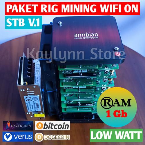 Jual Rig Mining 7 STB V1 RAM 1Gb Wifi On Low Watt Armbian Linux - RIG 7 Tingkat - Kab. Magetan ...