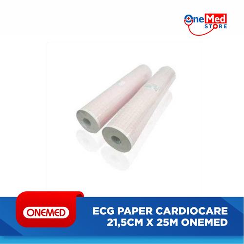 Jual ECG PAPER CARDIOCARE 21,5CM X 25M ONEMED - Kota Surabaya - Onemed Official | Tokopedia