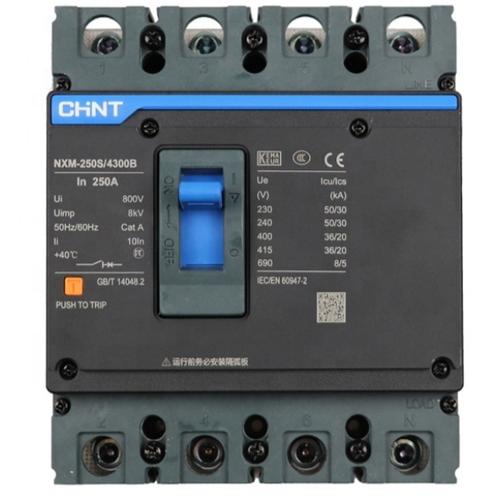 Jual Chint MCCB 4Pole 315 - 400 Ampere NXM-400S / Breaker 50kA Fixed type - 350A - Jakarta Pusat ...