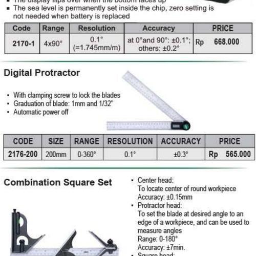 Jual Digital Protactor insize original 2176-200 - Jakarta Barat ...