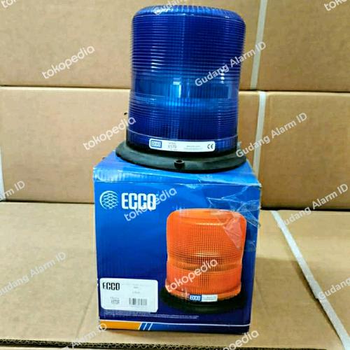 Jual LAMPU ROTARY/WARNING LIGHT STROBO ECCO 6570 DC 12-48V ORIGINAL ...