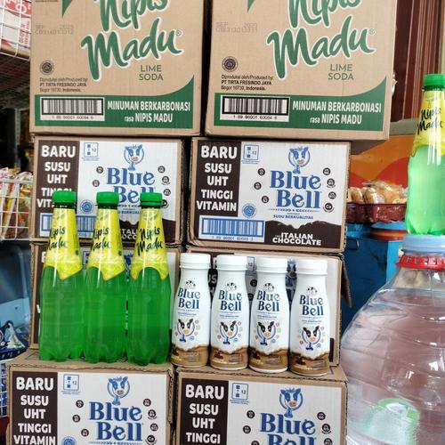 Jual blue bell susu uht italian chocolate 200ml - nipis madu 1's ...