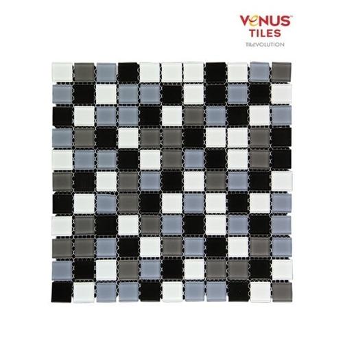 Jual Mosaic Merek Venus Type Cascara Black White - Venus Tiles - Kota ...