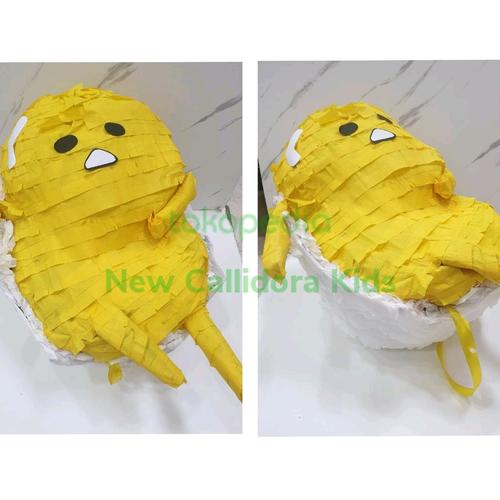 Jual pinata gudetama/pinata custom 3D/pinata telor egg/pinata ulang ...