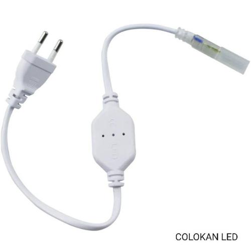 Jual FLEXIBLE LED NEON FLEX METERAN 220 VOLT COLOK LISTRIK - WARMWHITE ...