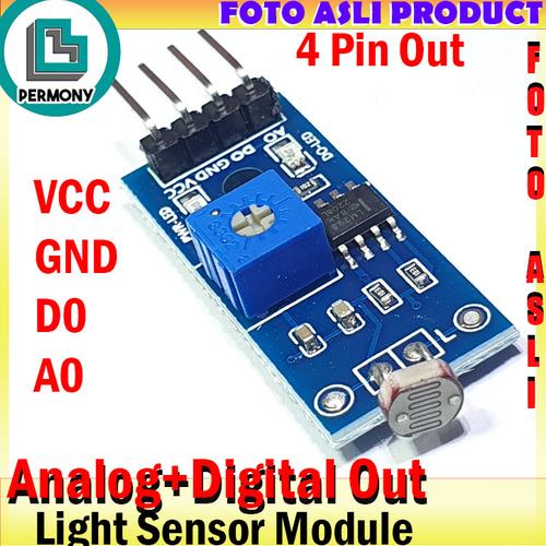 Jual Sensor Cahaya LDR Modul LDR Module - Jakarta Pusat - PerMony ...