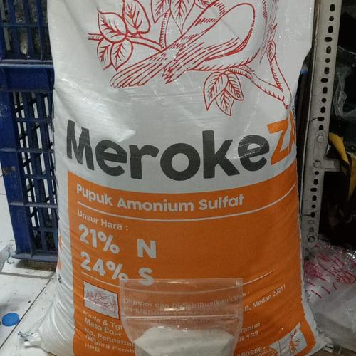Jual pupuk za meroke, 1 kg repack, pupuk Amunium sulfat, pupuk daun ...