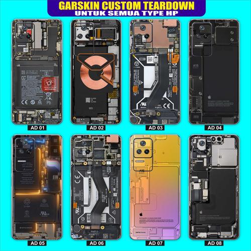 Promo Garskin Skin Handphone Motif Teardown Sirkuit Mesin Untuk Semua ...