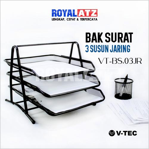 Promo Rak Dokumen Kertas 3 Susun / Tempat File Dokumen / Letter Tray V ...