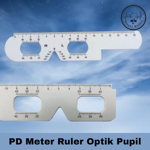 Jual PD Meter Ruler Optik Pupil Penggaris PD Ruller Penggaris Jarak ...