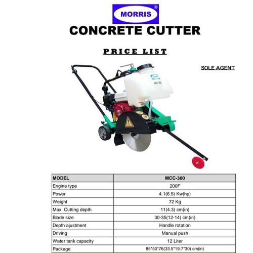 Jual Mesin Pemotong Aspal Beton MORRIS MCC-300 Aspal Concrete Cutting Saw - UNIT ONLY - Kab ...