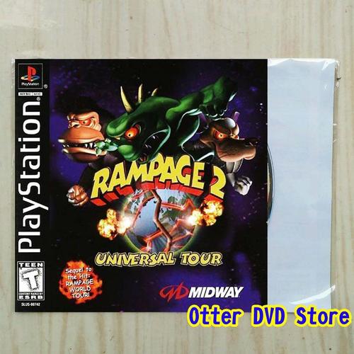 Jual Kaset CD Game Ps1 Ps 1 Rampage 2 - Universal Tour - Jakarta ...