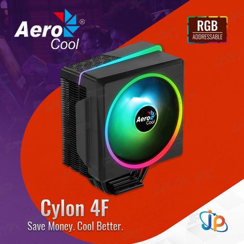 Jual Aerocool CPU Cooler Fan Cylon 4F ARGB - Socket Intel/ AMD ...