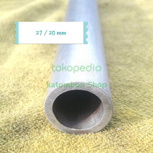 Jual Pipa Besi Seamless Od 27 mm / Id 20 mm tebal 3,5 mm Panjang 20 cm ...