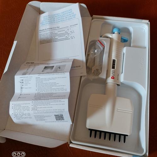 Jual Micropipette multi channel 0.5-10 uL mikropipet 8 channel - Kota ...