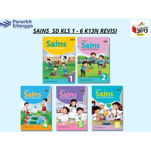 Promo SAINS SD/MI KELAS 1 2 4 5 6 /K13N -ERLANGGA - KELAS 4 - Jakarta ...