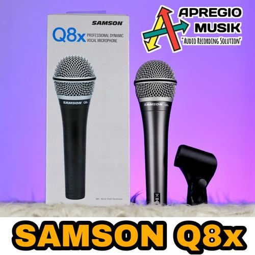 Jual Samson Q8X Q8 X Premium dynamic vocal microphone with midrange ...