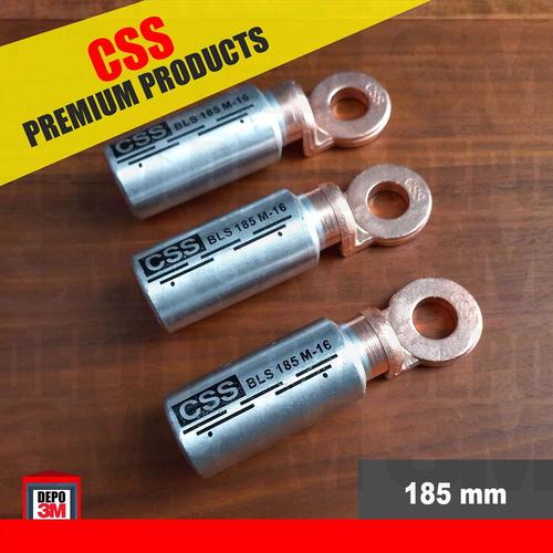 Jual Cable Lug | Skun Kabel Bimetal CSS AL/CU 185 mm - Kota Medan ...
