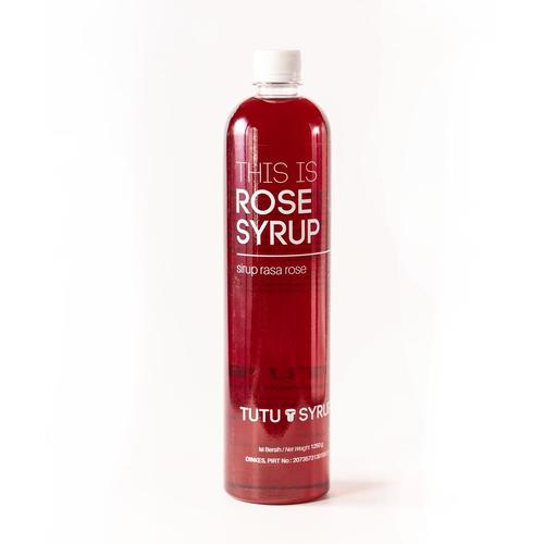 Jual Tutu Flavors Rose Syrup 1000ml - Sirup Rasa Rose - Kota Malang ...