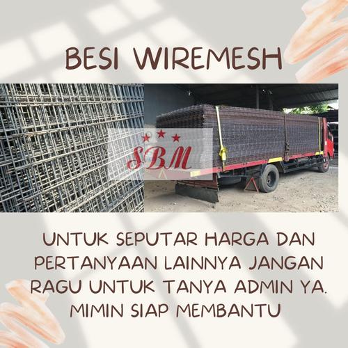 Jual Besi Wiremesh 7 mm FULL - Kota Tangerang - SBM STEEL | Tokopedia