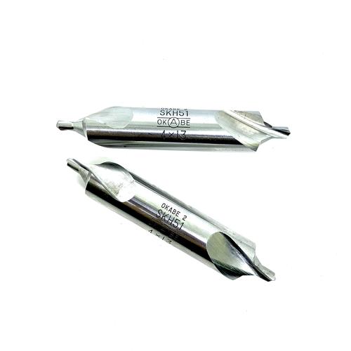 Jual Centerdrill 4 x 13 mm HSS bekas seken OKABE Center drill 4x13 mm ...